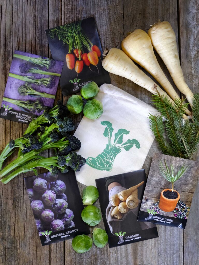 Grow Your Own Christmas Dinner Seed Bundle (with gift bag) | She Grows Veg