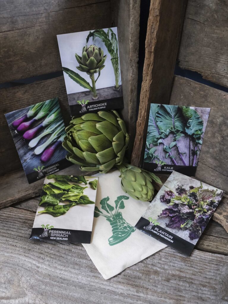Buy Perennial Veg Pack (with gift bag) Seeds | She Grows Veg
