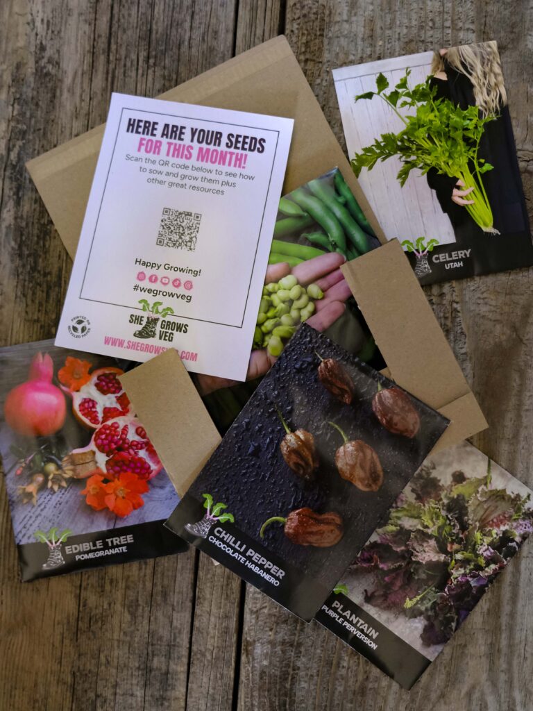 Buy Veg Addict Subscription - 5 Packs Seeds | She Grows Veg
