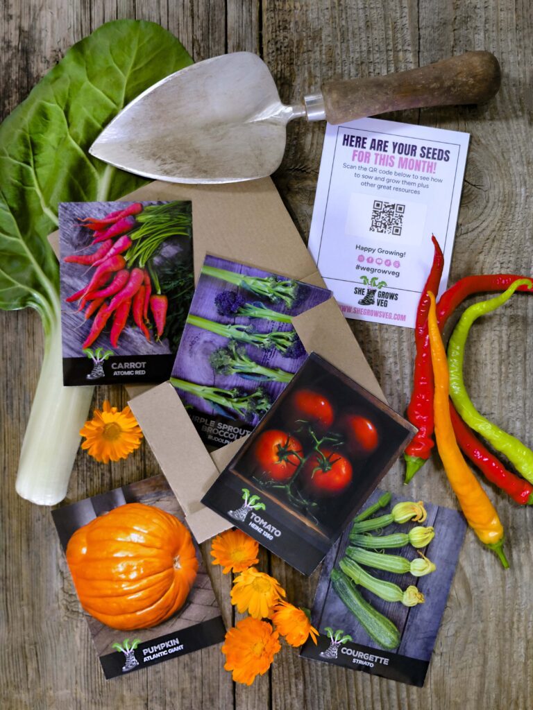 Buy Veg Addict Subscription - 5 Packs Seeds | She Grows Veg