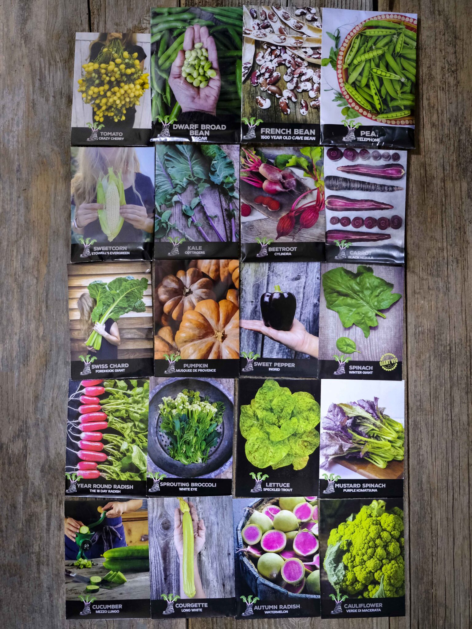 Buy Year Round Veg Pack (With Gift Bag) Seeds | She Grows Veg