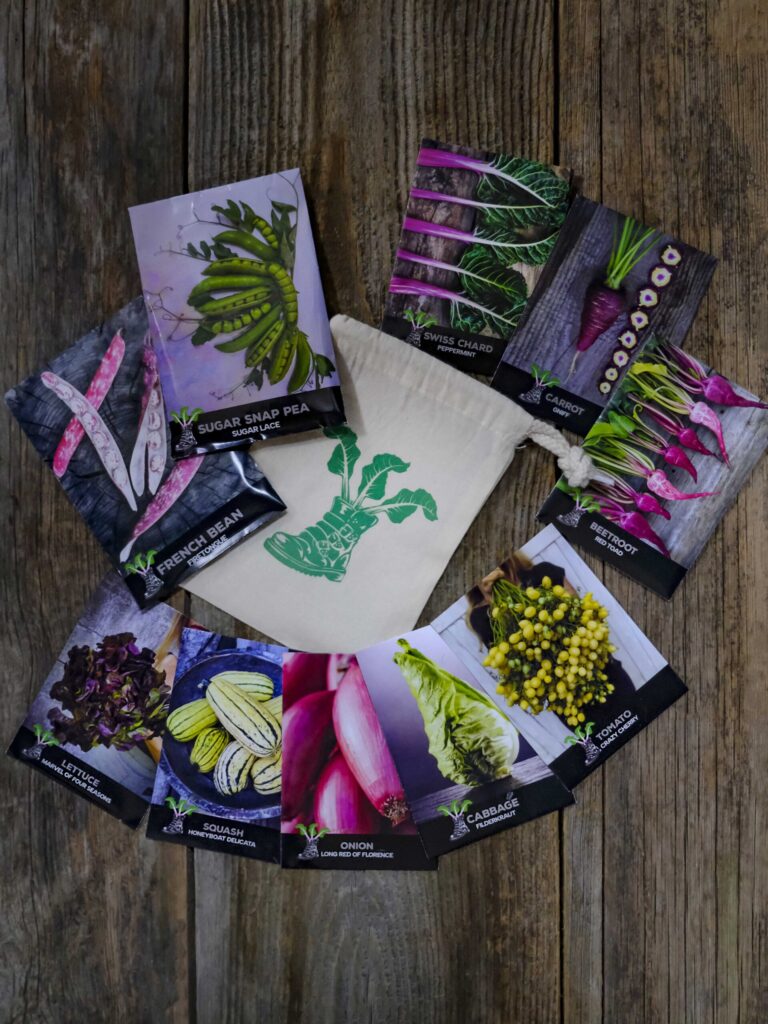 Buy Allotment Starter Pack (With Gift Bag) Seeds | She Grows Veg