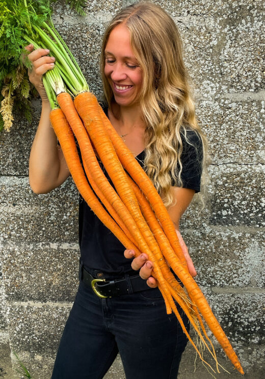 How to Sow and Grow Giant Carrots | She Grows Veg